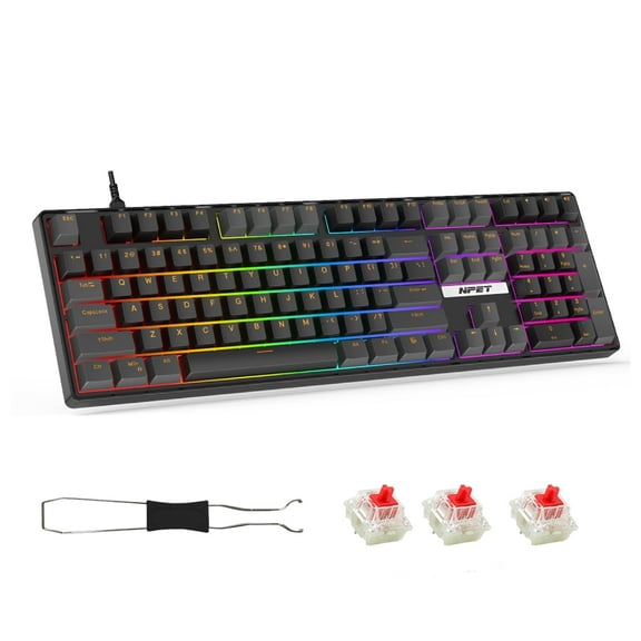 K585 DITI Wired One-Handed RGB Mechanical Gaming Keyboard, 42 Keys Type ...
