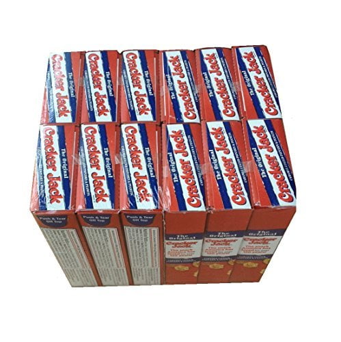 Cracker Jacks Original 12 Packs of 1 Oz Caramel Coated Popcorn ...