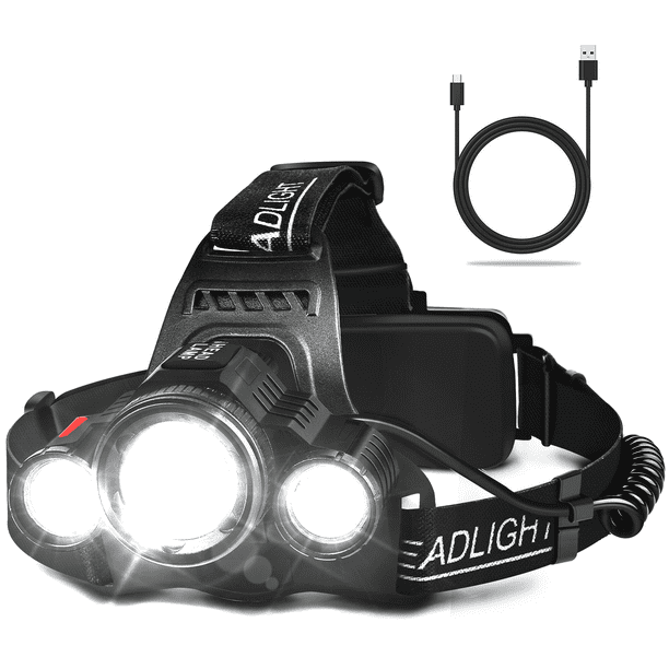 HOKOILN Headlamp Rechargeable - Head Lamp to Wear High Lumen - Headlamp ...