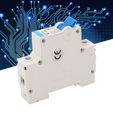Mgaxyff Residual Current Circuit Breaker,Miniature Circuit Breaker 1P Current Isolator DIN Rail ...