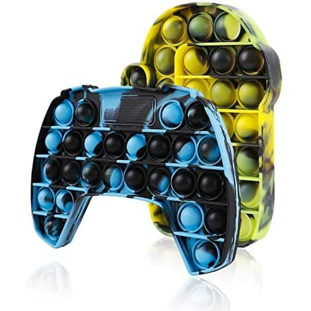 2 Packs Pop Sensory Bubble Gift Fidget Toy, Popper Push Figetget ...