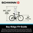 Schwinn 700c Bay Ridge Hybrid Electric Bike for Adults, 7 Speeds, 250w ...