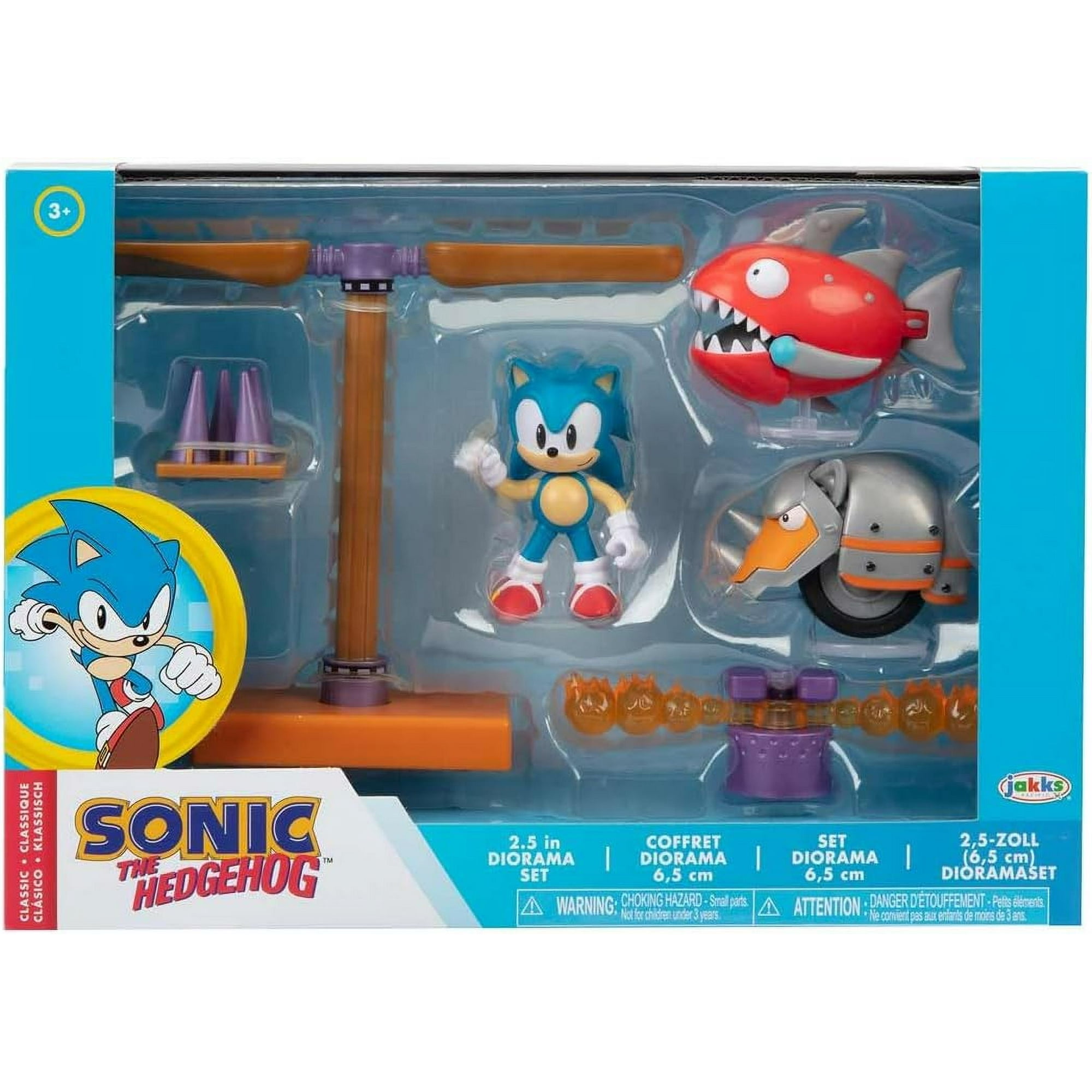 Click here for Sonic The Hedgehog Diorama Set 2.5 Inch Action Fig... prices