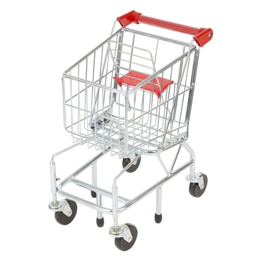 Pretend Play Shopping Cart- Toy Grocery Cart by Hey! Play! - Walmart.com