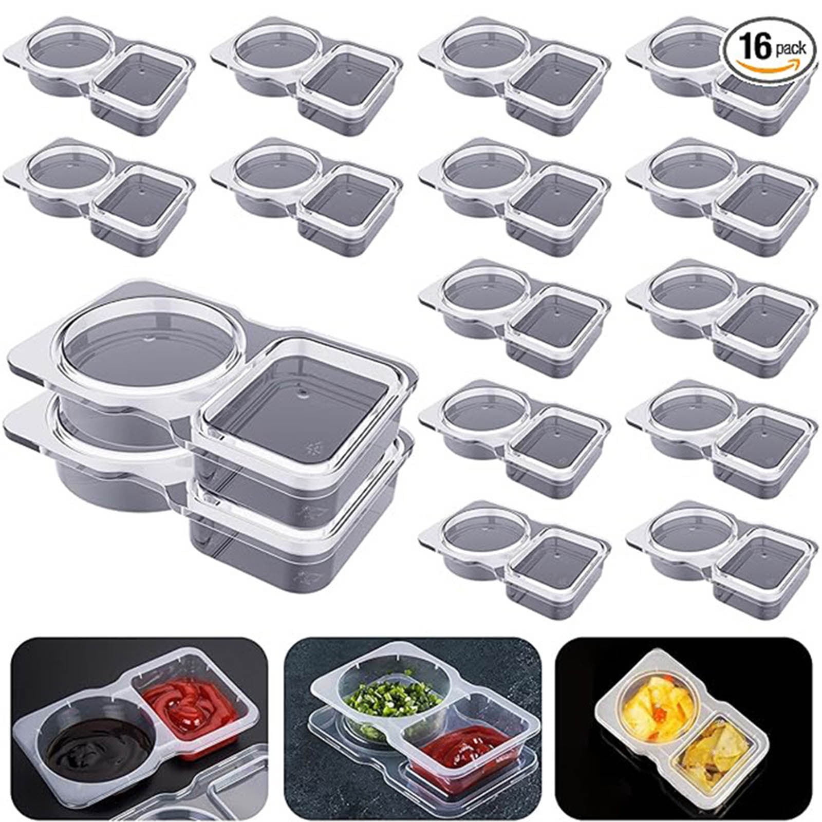 Click here for Riforla Double Compartment Condiment Container Reu... prices