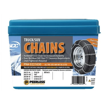 Peerless Chain Company Auto-Trac Self-Tightening Tire Chains, #0154705 ...