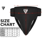 RDX R1 Abdominal Groin Guard, Muay Thai, Kickboxing, Maya Hide Leather ...
