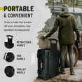 Koah Large Protective Waterproof Hard Case with Customizable Foam and ...