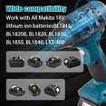 Mini Blower Compatible with makita 18V Battery，Jet Fan 130000 RPM Wind ...