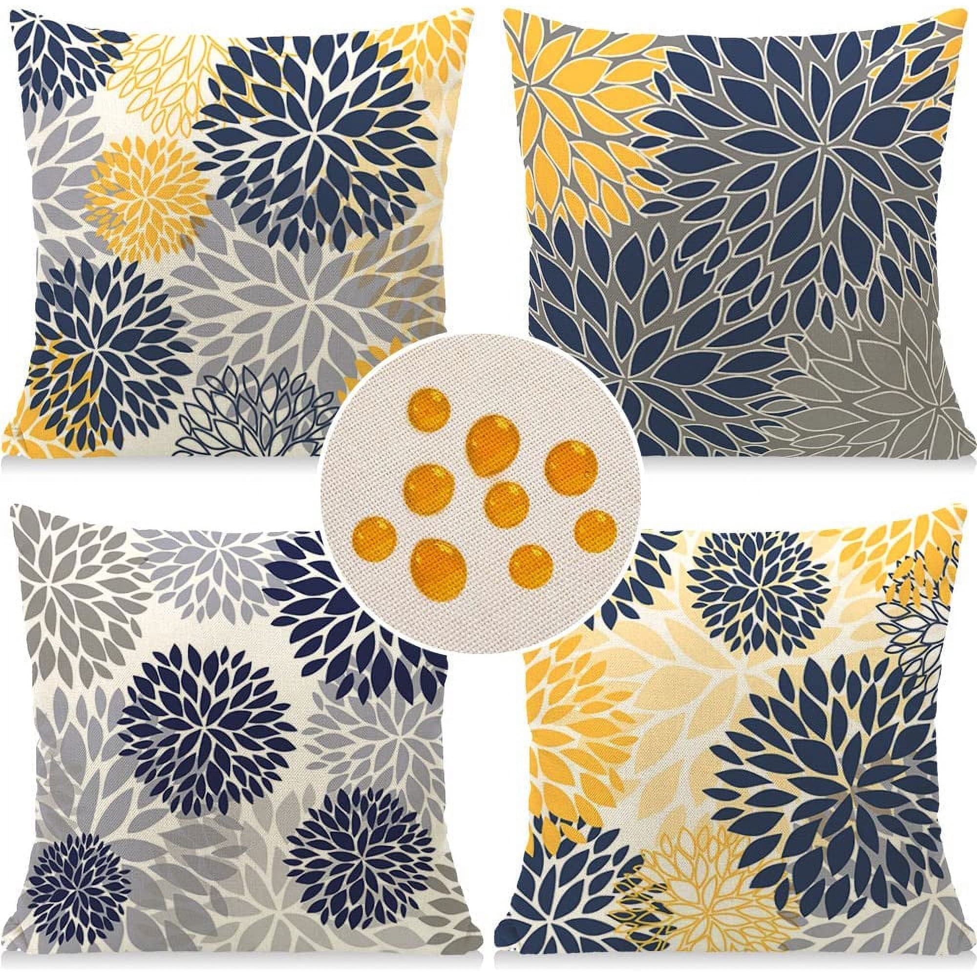 Click here for Jinsinto Outdoor Pillow Covers 18x18 Set Of 4 Wate... prices