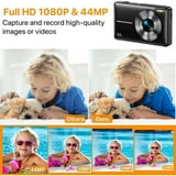 Melcam 1080P Digital Camera 44MP 16X Zoom with 32GB Card - Walmart.com
