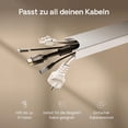Adjustable Under Desk Cable Managements Systems Mount Smooth Wire ...