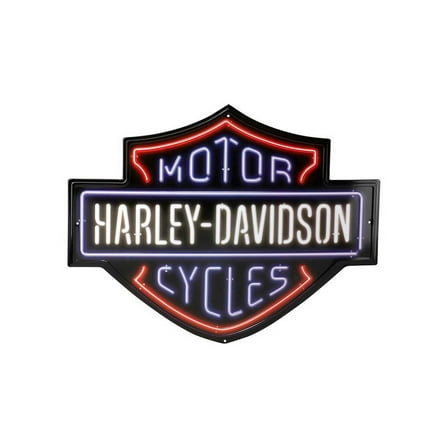 Harley-Davidson Custom Embossed 120th Anniversary Tin Sign, Limited ...