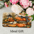 ADECORIVY Pumpkin Sunflower Front License Plate, Fall Maple Birds ...