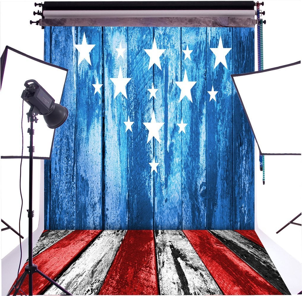 5X7ft Attractive American United Stated USA Flag Backdrop Indoor Studio ...