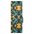 Aztec Geometric Abstract Pattern Door Curtain Sheer Privacy Light ...