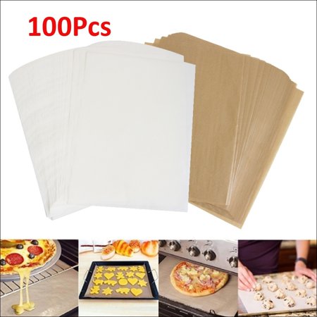 100 Sheets Of Baking Oil Paper Parchment Anti-Dirty And Anti-Fouling ...