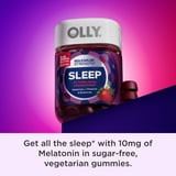 OLLY Sleep Gummies with 10mg Melatonin, L-Theanine, Strawberry Flavor ...