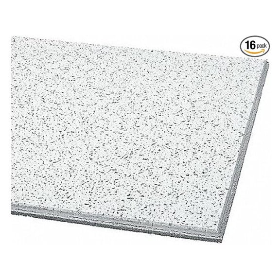 Art3d 12-Pack PVC Drop Ceiling Tiles，24x48in Glue up Ceiling Tile，Cover ...