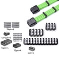 34PCS Comprehensive Cable Management Set Acrylic Cable Wire Organizing ...