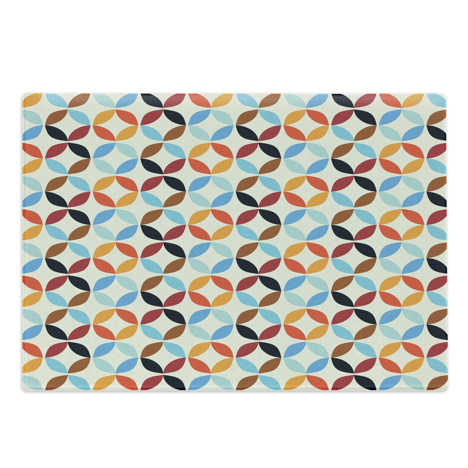 Geometric Circle Cutting Board, Old-Fashion Bound Squaring Circle Forms ...