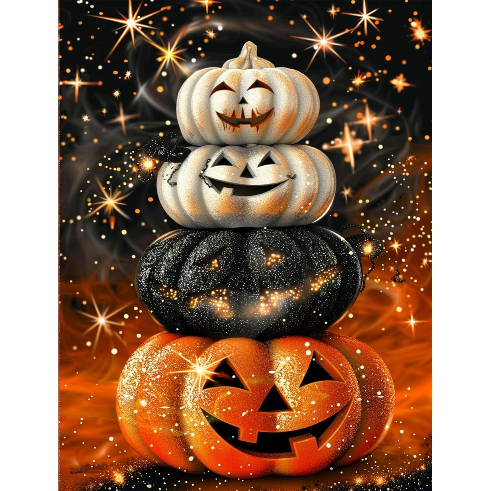Click here for Wipblak Ghost Face Pumpkin 1000 Pieces Puzzle For... prices