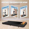 Treadmill Under Desk with Incline for and Office,Walking Treadmill with ...