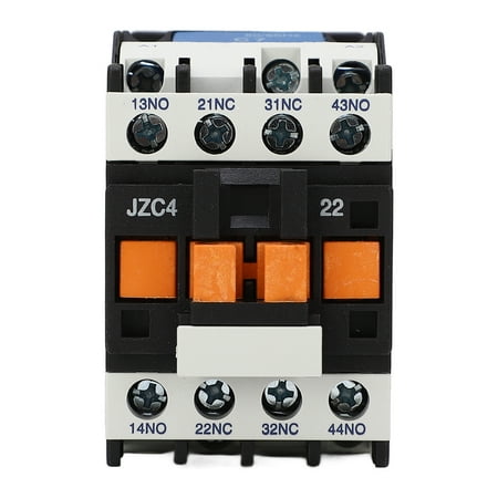 2 Poles AC Contactor 3 Phase 2NO 2NC Electric Contactor Intermediate ...