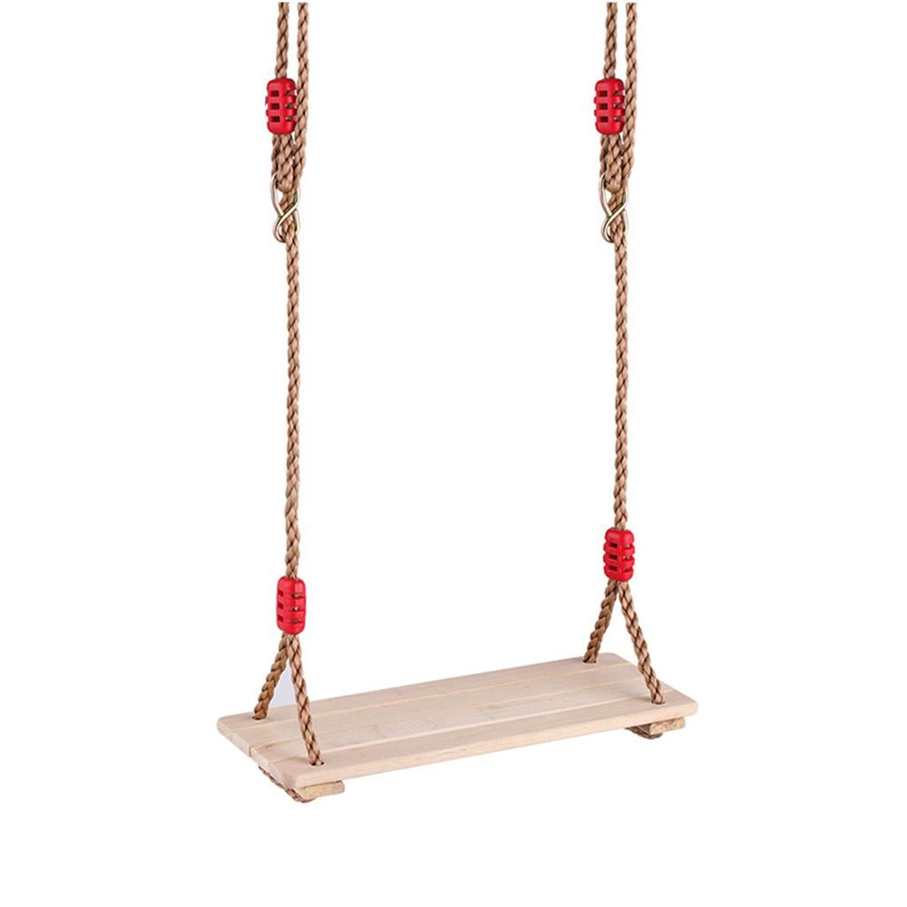 Click here for Siruishop Wooden Swing Seat With Adjustable Rope -... prices