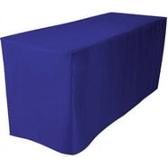6' ft. Fitted Polyester Tablecloth Trade show Banquet booths Table ...