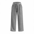 Byworldtasic Striped Gingham Pants Women 2026 Spring Summer Pajamas ...