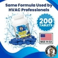 HVAC GUYS – Flow Treat Tabs - 1200 Tablets | AC Drain Line Cleaner | Prevents Odors, Keeps HVAC ...