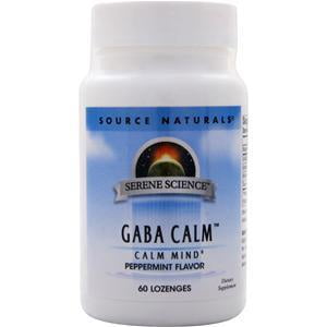 Source Naturals GABA Calm (sublingual) Peppermint 60 lzngs | Walmart Canada