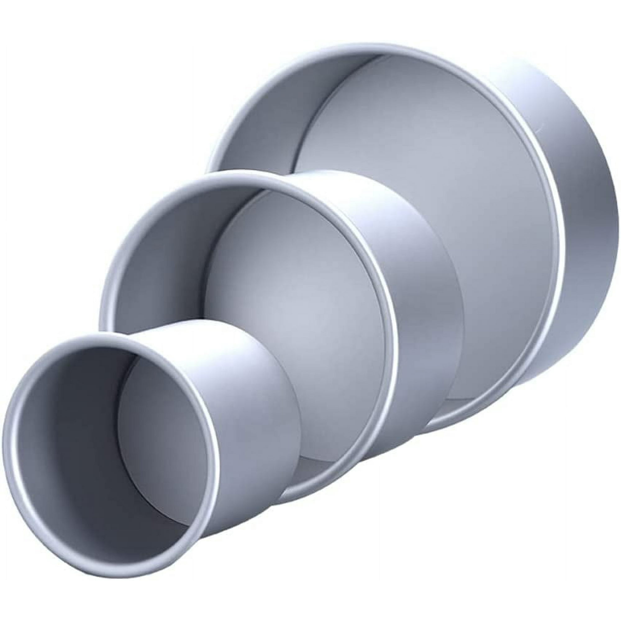 Click here for Unbranded 3 Pieces 4-Inch Deep Tall Round Cake Pan... prices