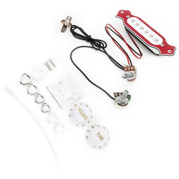 Pastilla de guitarra eléctrica ANGGREK Pastillas Soundhole Respetuosas ...