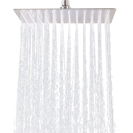 Rain Head, 12 Inches High Pressure Heads, Stainless Steel Large ...