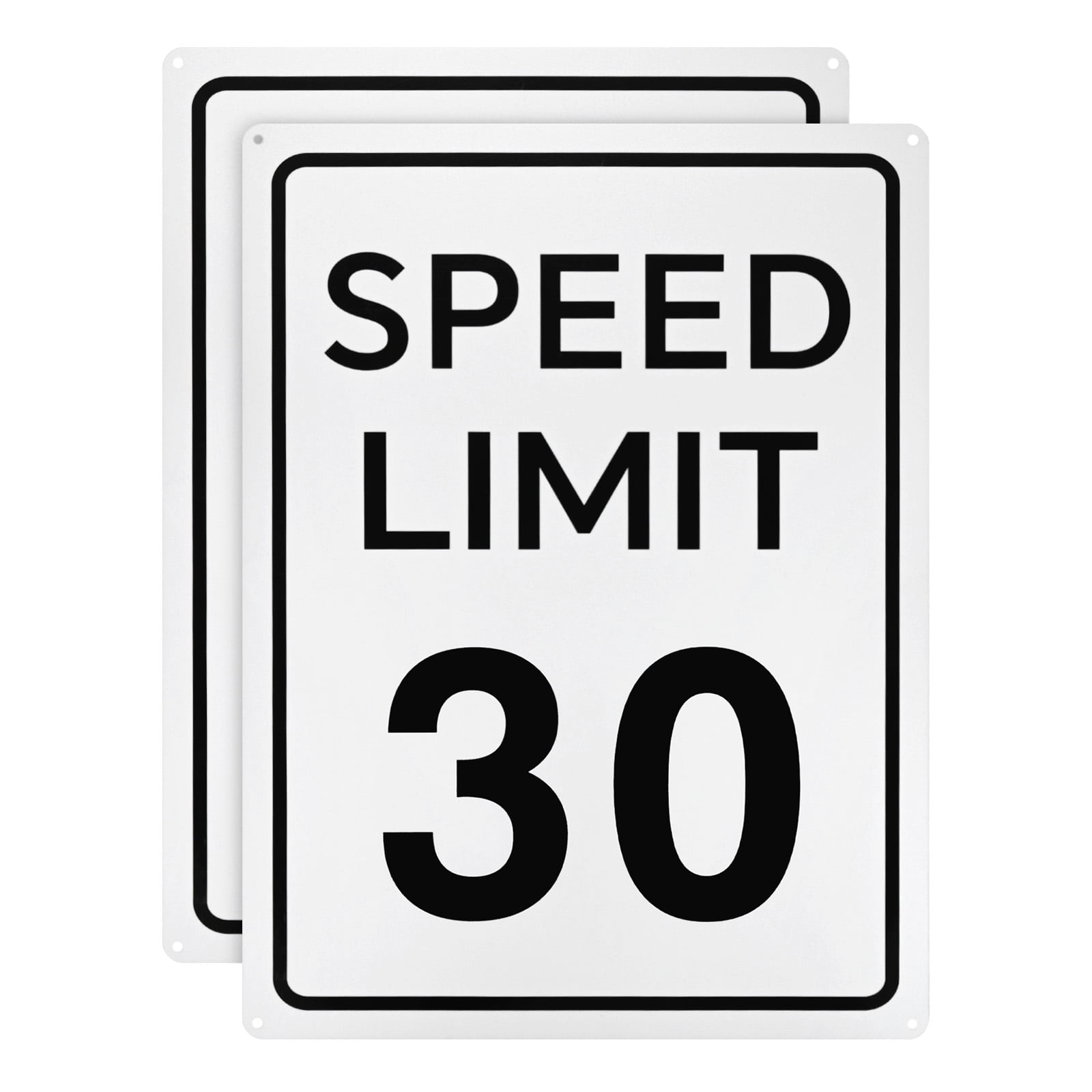 Click here for Unique Bargains Uxcell 2-Pack Speed Limit 30 Mph S... prices