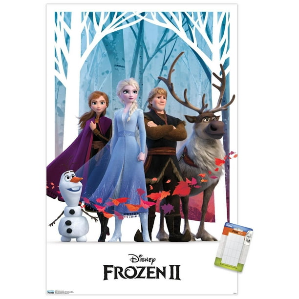 Disney Frozen 2 - Group Wall Poster, 22.375" x 34" - Walmart.com