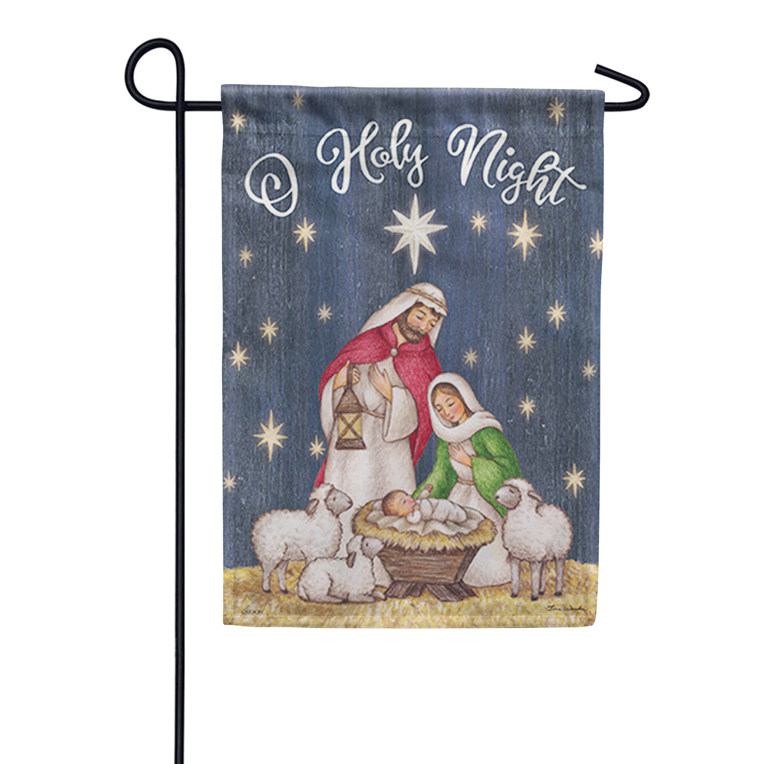 Carson Garden Flag - Nativity Scene, 12.5 x 18 inch Double Sided ...
