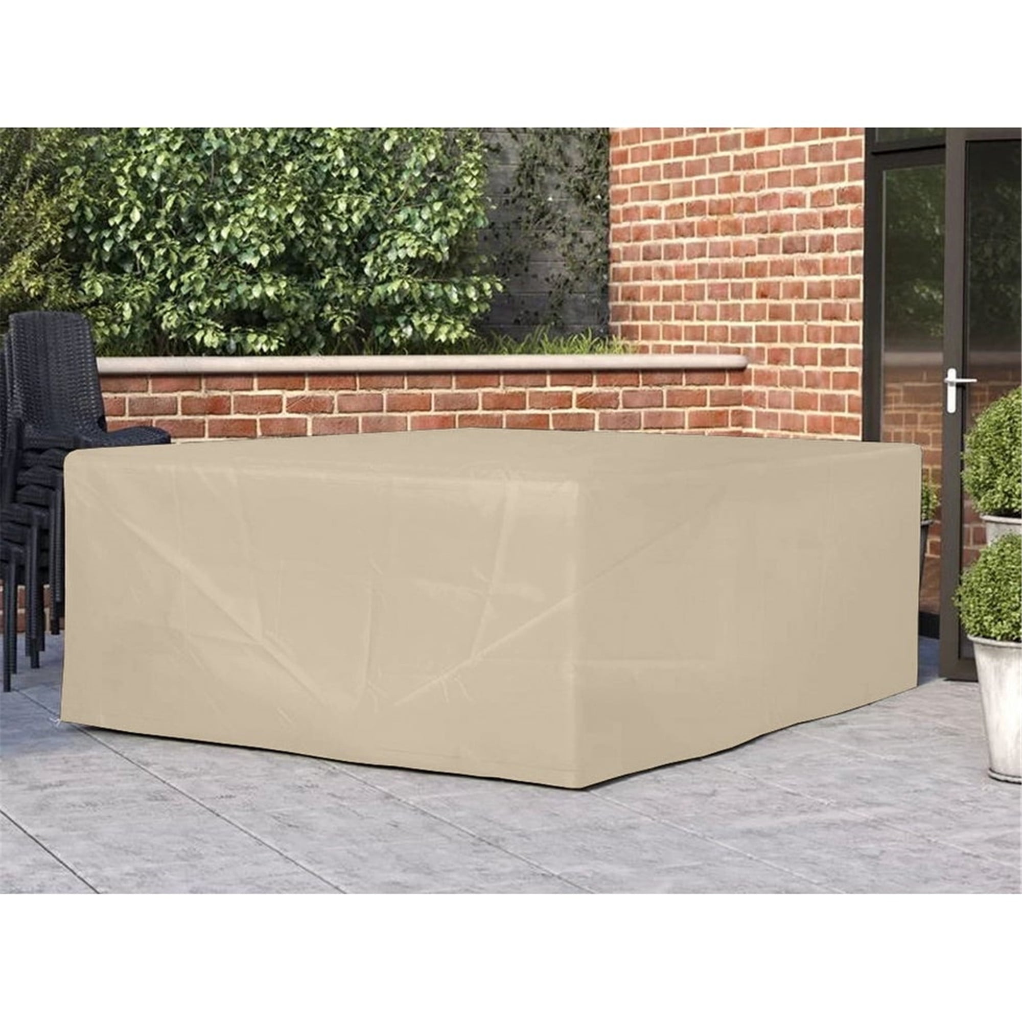 Plus Large Square Patio Dining and Sofa Set Cover by Direct Wicker ...