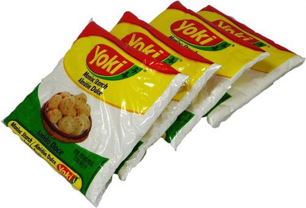 Yoki - Manioc Starch - 17.6oz (PACK OF 04) | Polvilho Doce - 500g ...