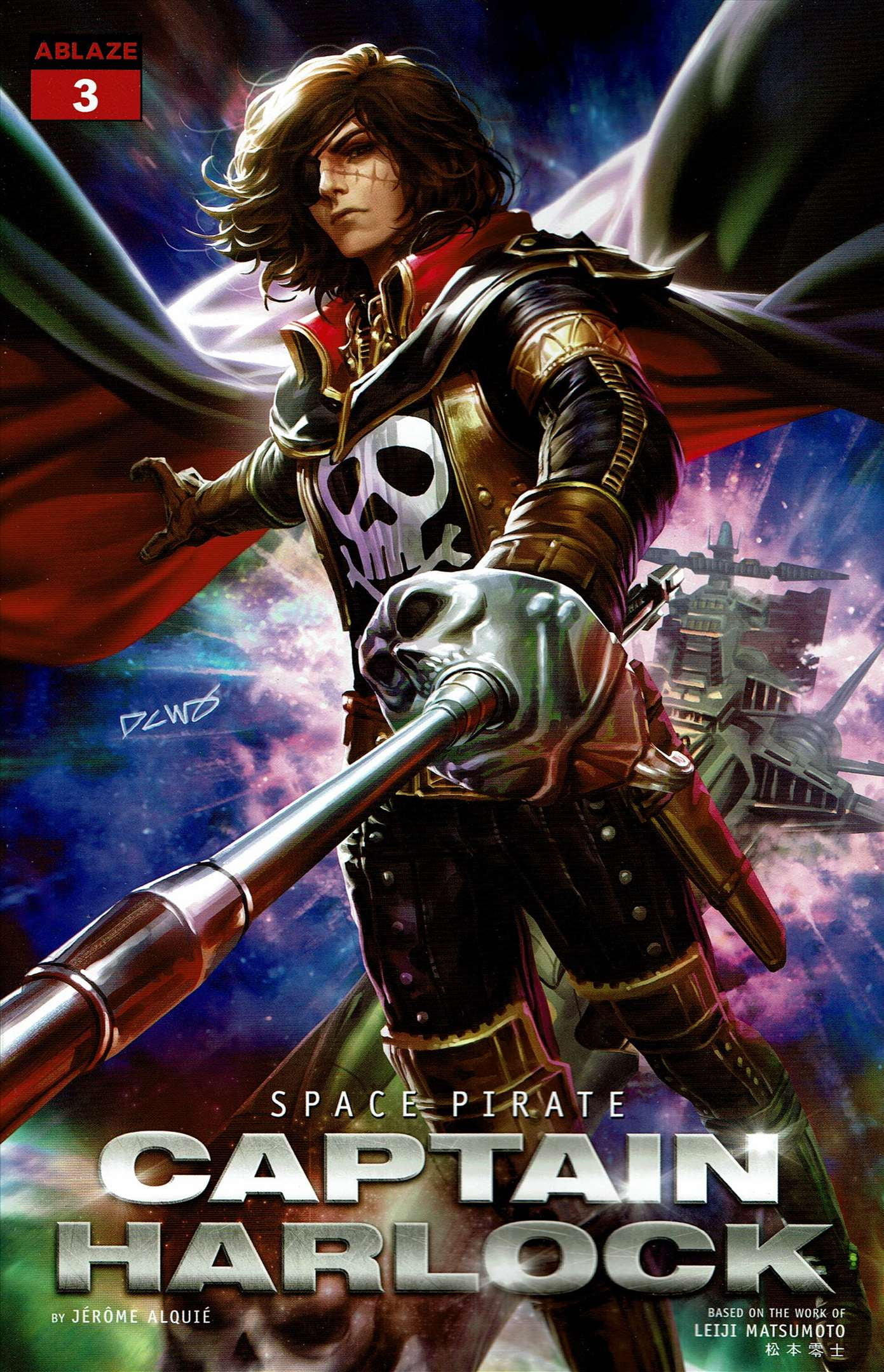 Space Pirate Captain Harlock #3A VF ; Ablaze Comic Book - Walmart.com