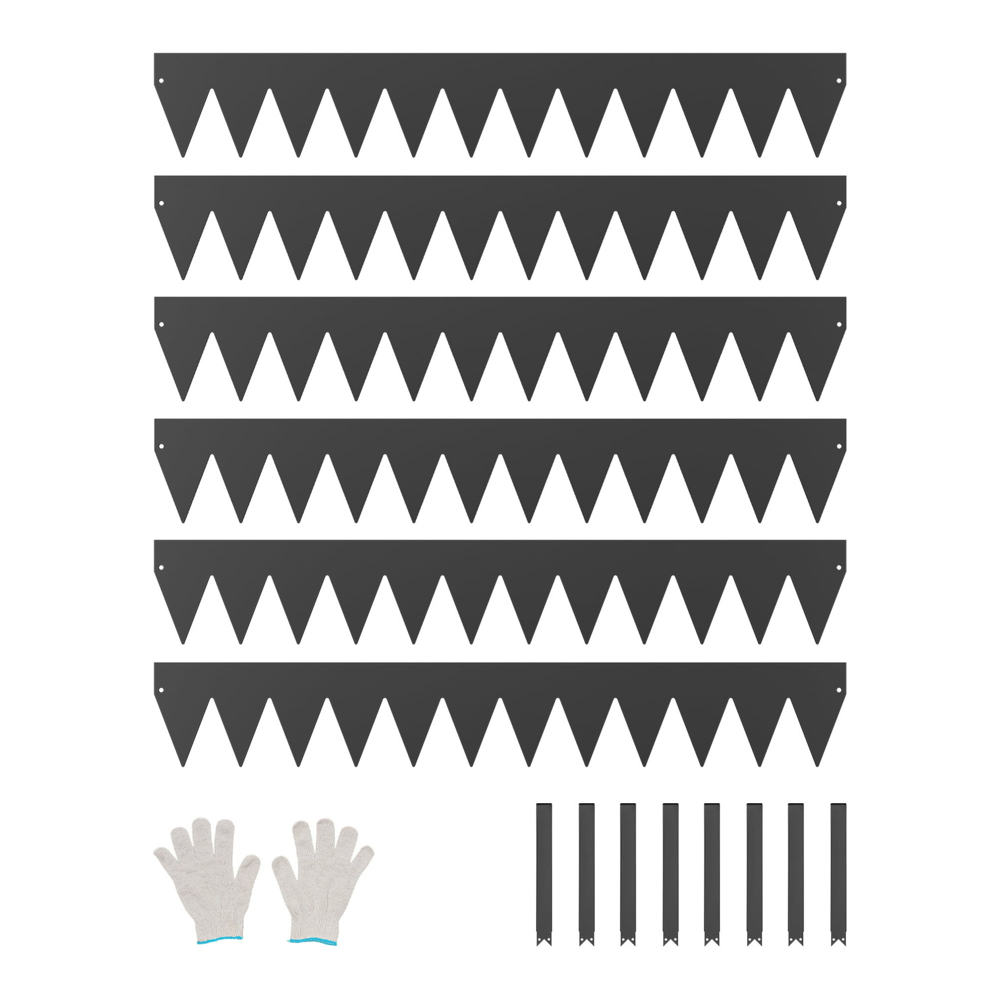 Click here for Vevor Steel Landscape Edging 6 Packs 40 X 6in Rust... prices