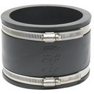 4 in. PVC Flexible Coupling with Stainless Steel clamps - Walmart.com