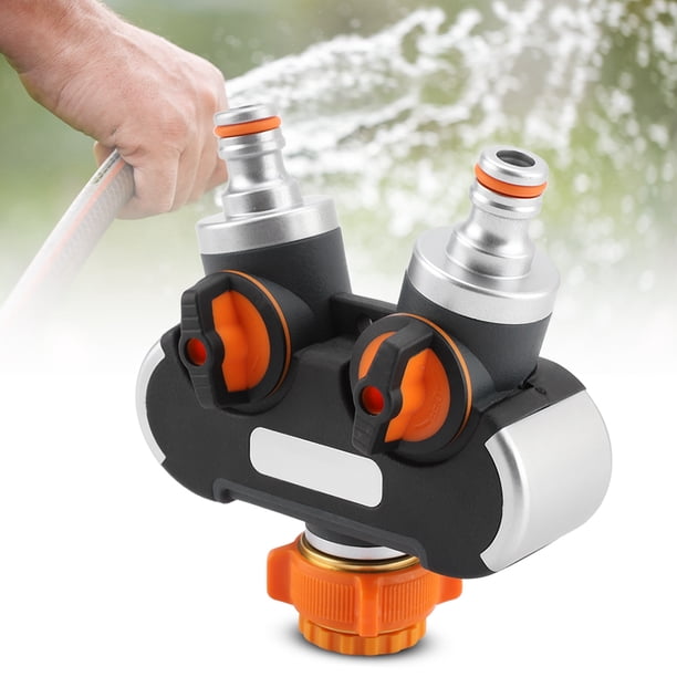 Garden Hose Splitter, Y Hose Connector Outlet Splitter Hose Spigot ...