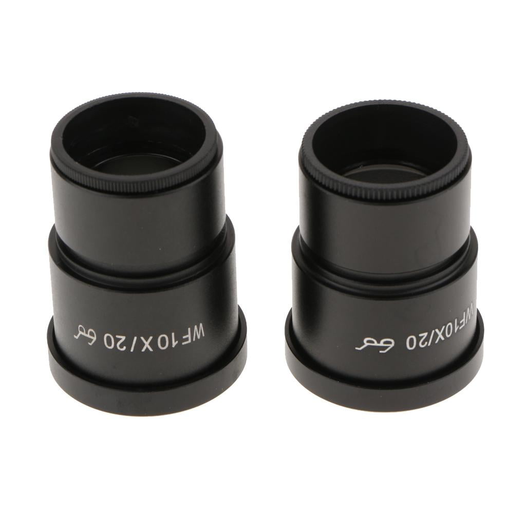 Eyepiece Lens 10X Magnification 20mm Field of View Fully Coated Optics ...