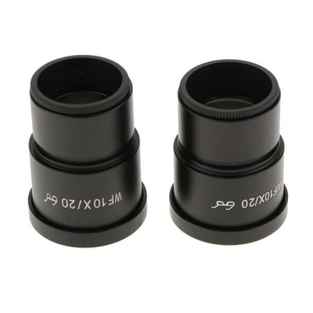 Eyepiece Lens 10X Magnification Clear View Fully Coated Optics 2x ...