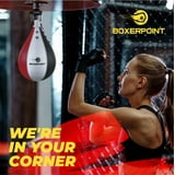 Boxerpoint, Speed Bag Boxing Equipment, Tricolor, PU Leather, 1 Pc ...