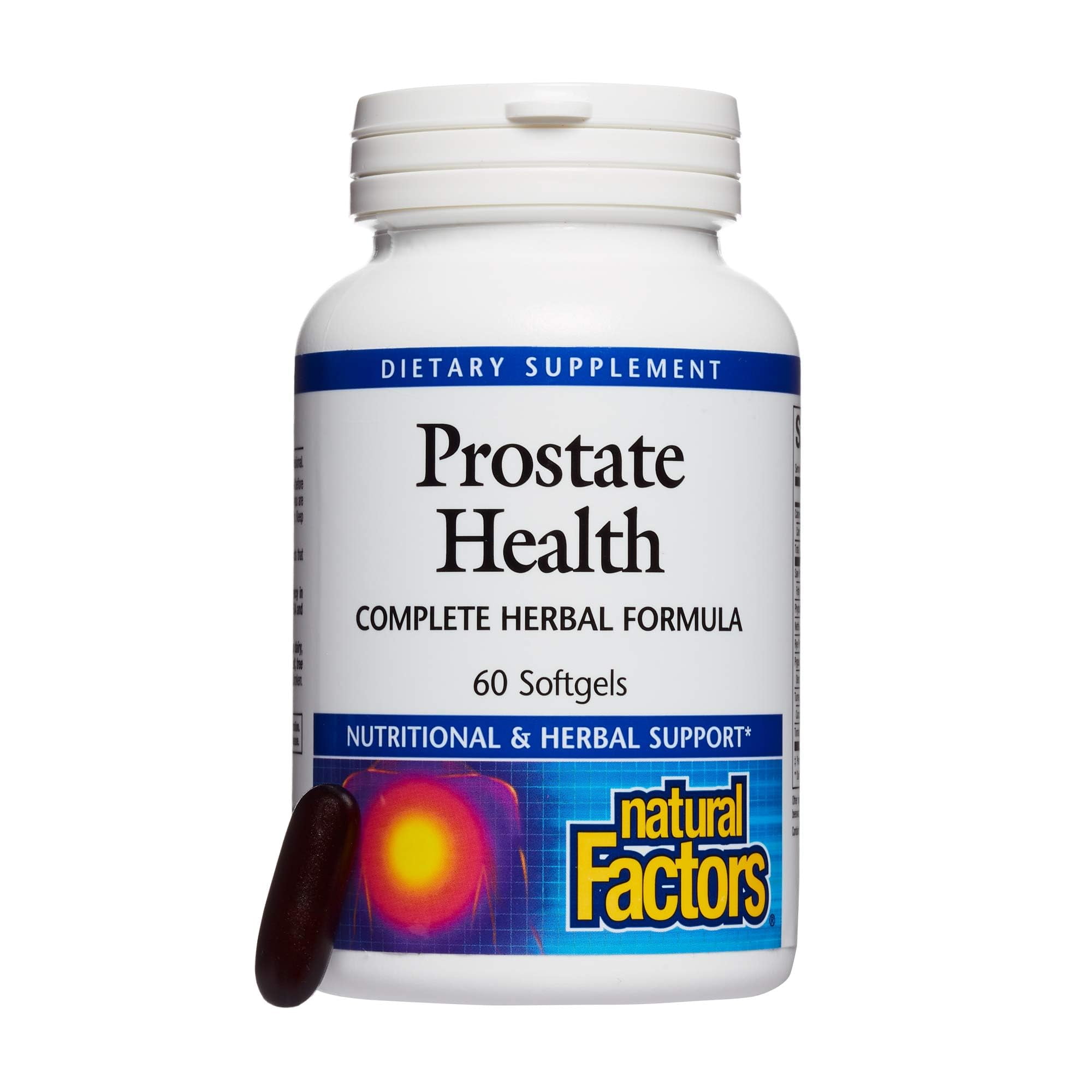 Suplemento Natural Factors Prostate Health 60 cápsulas blandas ...