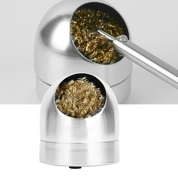 Iron Tip Cleaner Soldering Ball Cleaner Solder Tip Cleaner Wire Ball ...